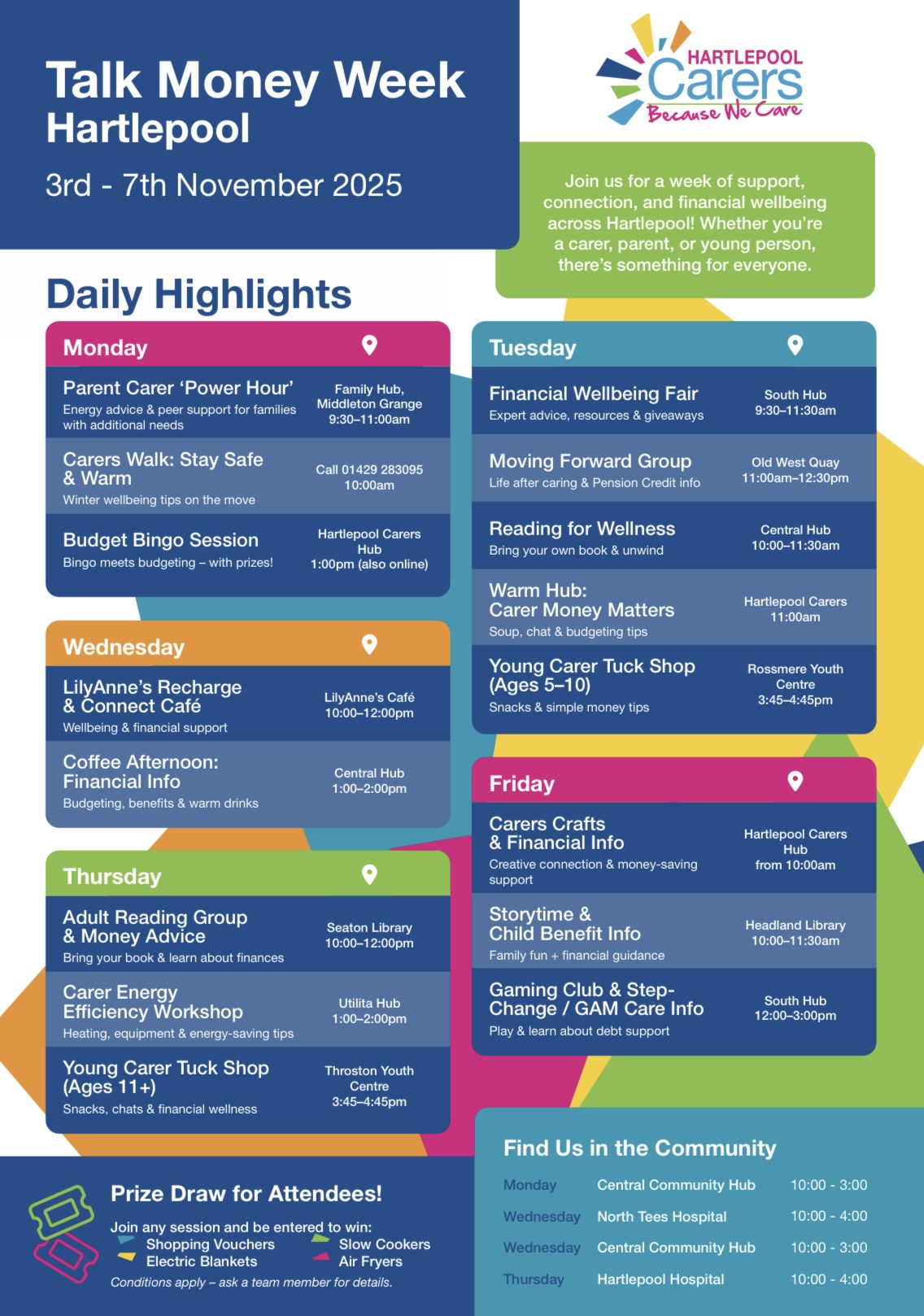Hartlepool Now :: Activities & Events / Carer Crafts and Financial Info ...
