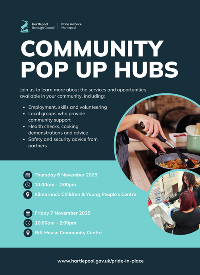Hartlepool Wellbeing Re-Store :: Events / Community Pop Ups Hubs ...