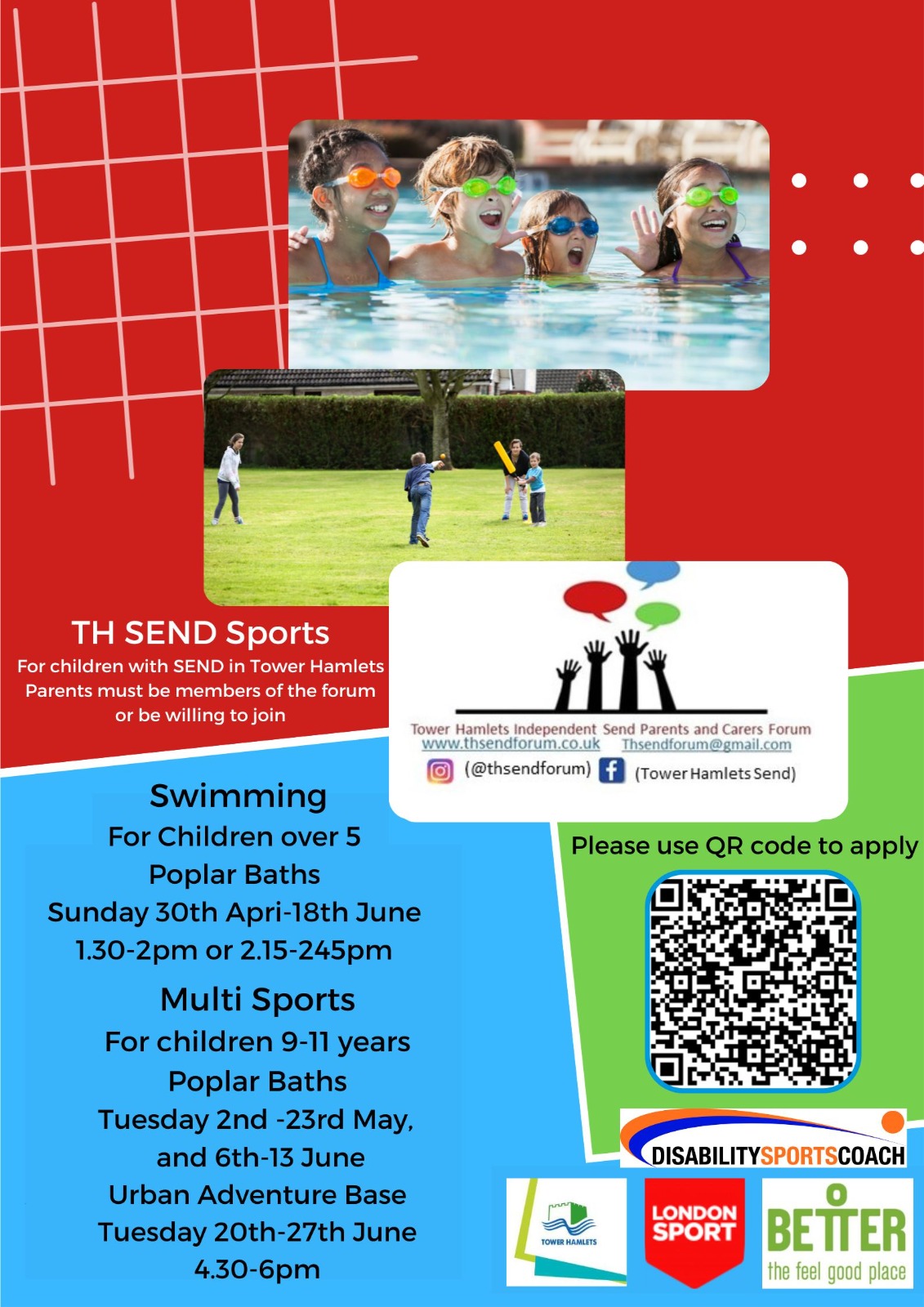 Tower Hamlets Local Offer :: Events / SEND Multi-Sports (Urban ...